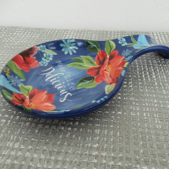 The Pioneer Woman | Kitchen | The Pioneer Woman Spring Bouquet Cobalt ...